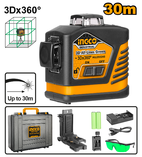 Self-leveling line laser HLL156601 - INGCO